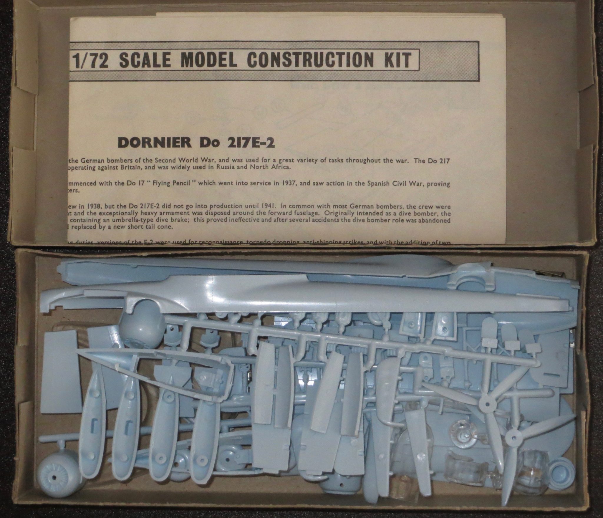 The Airfix Dornier Do217 - ahead of its time.